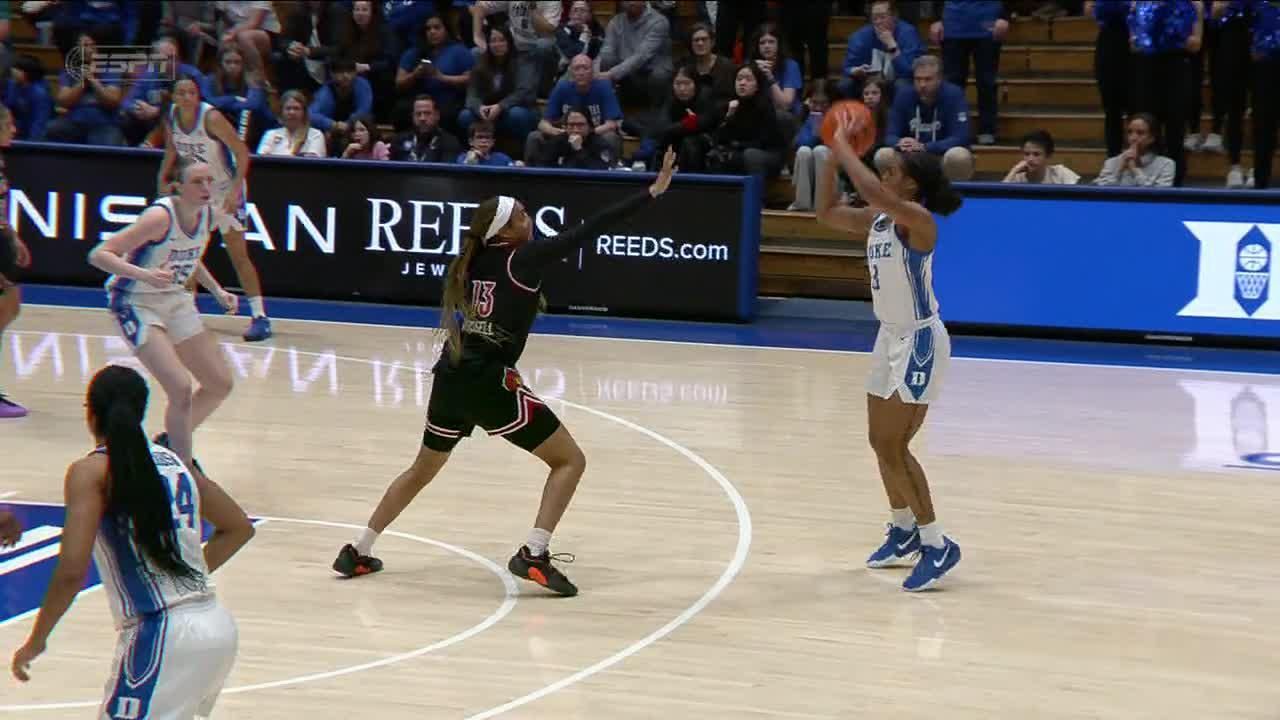 Duke's Ashlon Jackson's 3-pointer ties score in 4th - ESPN Video