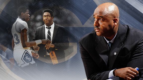 John Thompson Jr., the Georgetown legend, casts a large but comfortable ...
