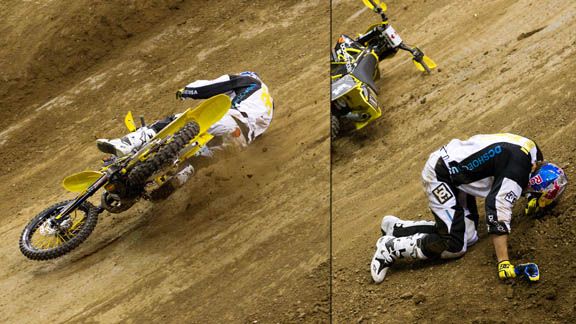Travis Pastrana breaks foot, ankle at X Games; out of Nationwide race - ESPN