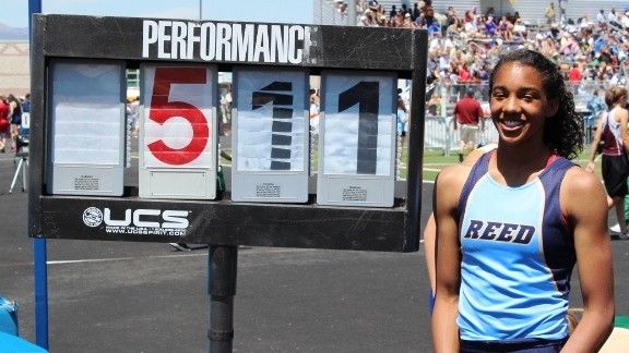 Gabby Williams, 15, soaring toward the Olympic Trials in high jump ...