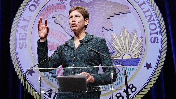 espnW -- Illinois Lt. Governor Sheila Simon joins Chicago Sky cheering ...