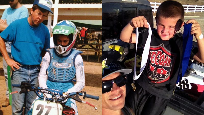 Brian Deegan embraces role as a 'mini dad' for his MX racing kids - ESPN