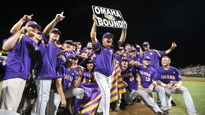 LSU Tigers make return trip to College World Series in Omaha - ESPN