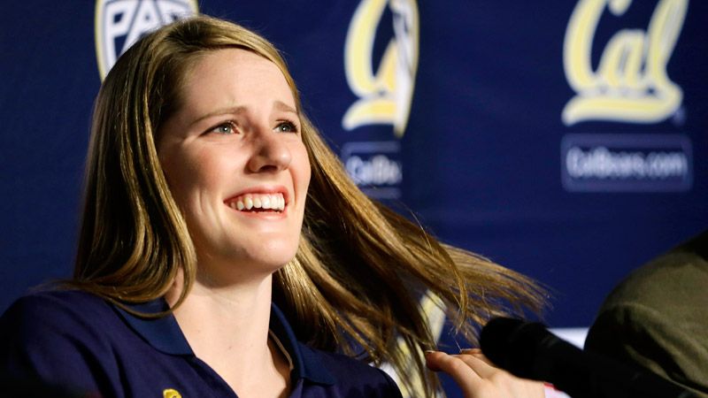 Olympian Missy Franklin competes in first home swim meet - ESPN