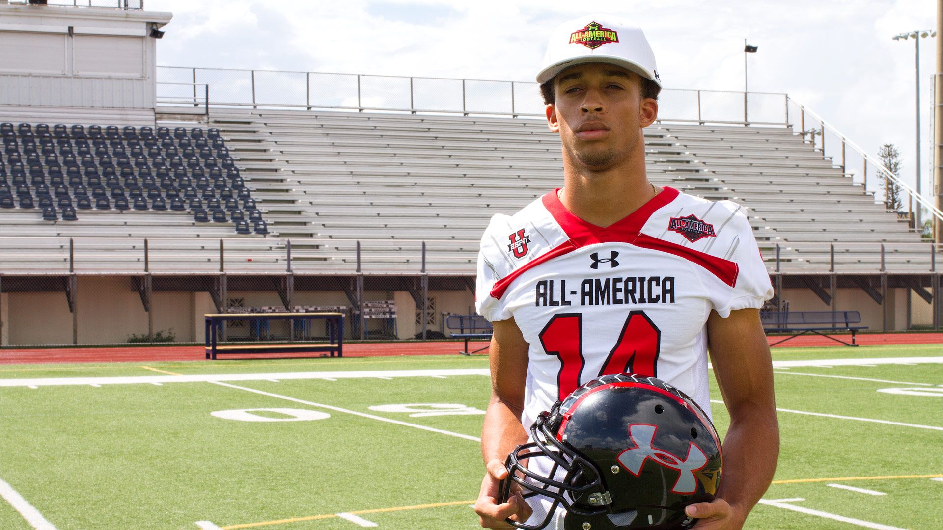 Under Armour All-America Game jersey tour Corey Holmes - ESPN ...