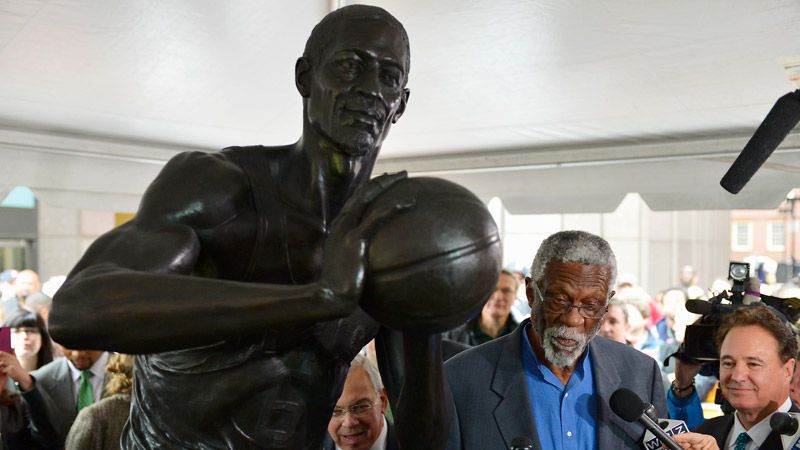 Russell statue unveiled in Boston - ESPN - Boston Celtics Blog- ESPN