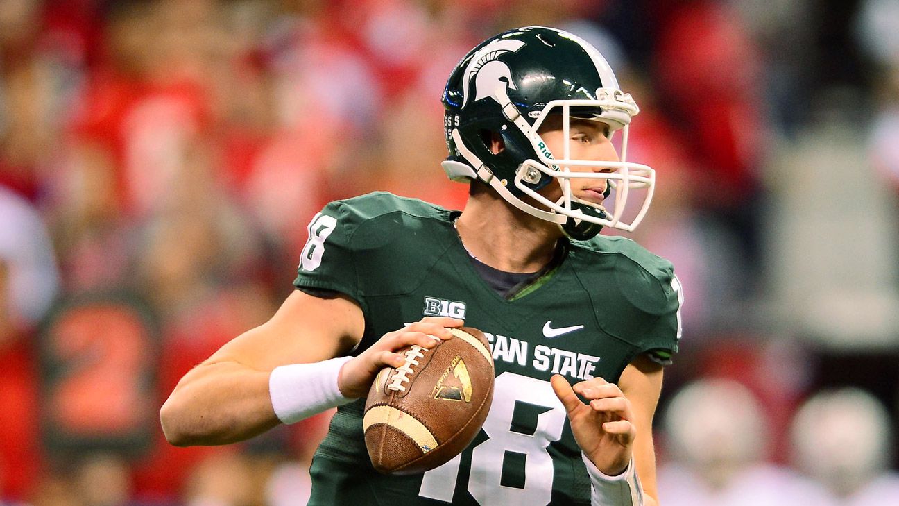 Connor Cook Michigan State five-star player of the week Big Ten - ESPN ...