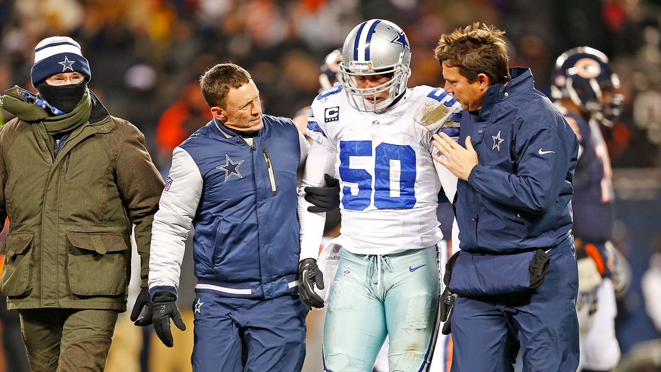 MRI shows that Sean Lee, Dallas Cowboys linebacker, has no structural ...