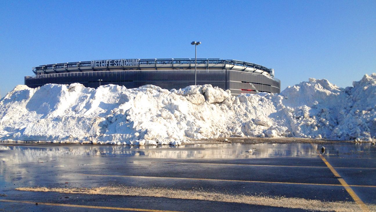 Metlife Stadium Super Bowl Snow