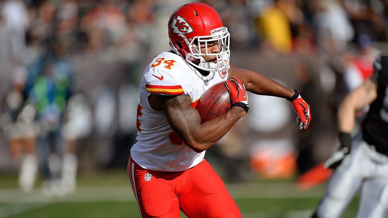 Green Bay Packers acquire RB Knile Davis from Kansas City Chiefs - ESPN