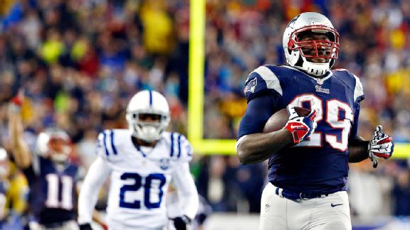 LeGarrette Blount's historic day leads New England Patriots to win ...