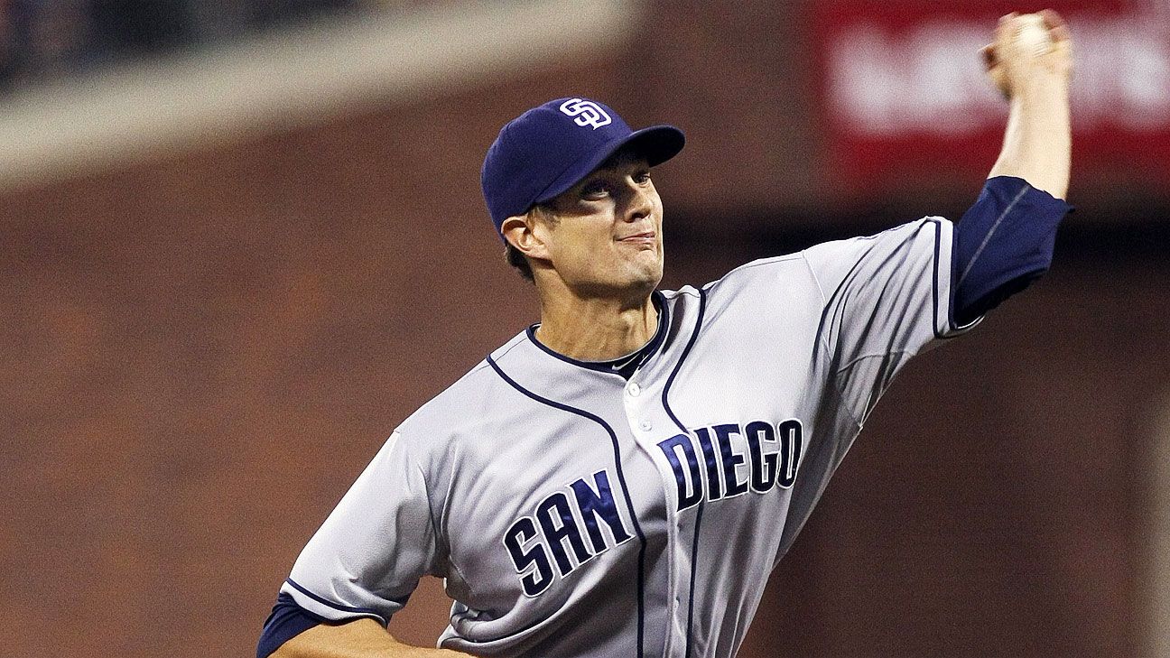 Cory Luebke of San Diego Padres needs second elbow surgery, out for ...