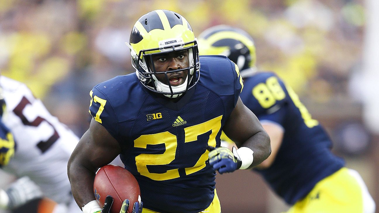 Derrick Green of Michigan Wolverines shapes up for Year 2 - ESPN ...