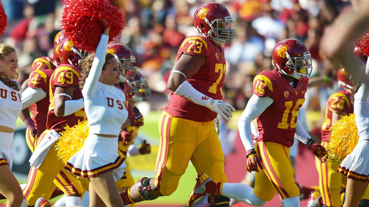 Bright future around bend for USC Trojans OL Zach Banner - ESPN - USC ...