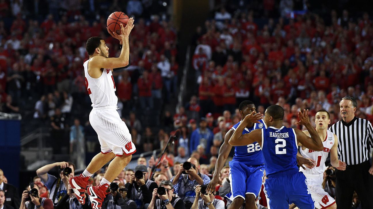 Wisconsin Badgers’ title hopes bounce off the rim - Men's College ...