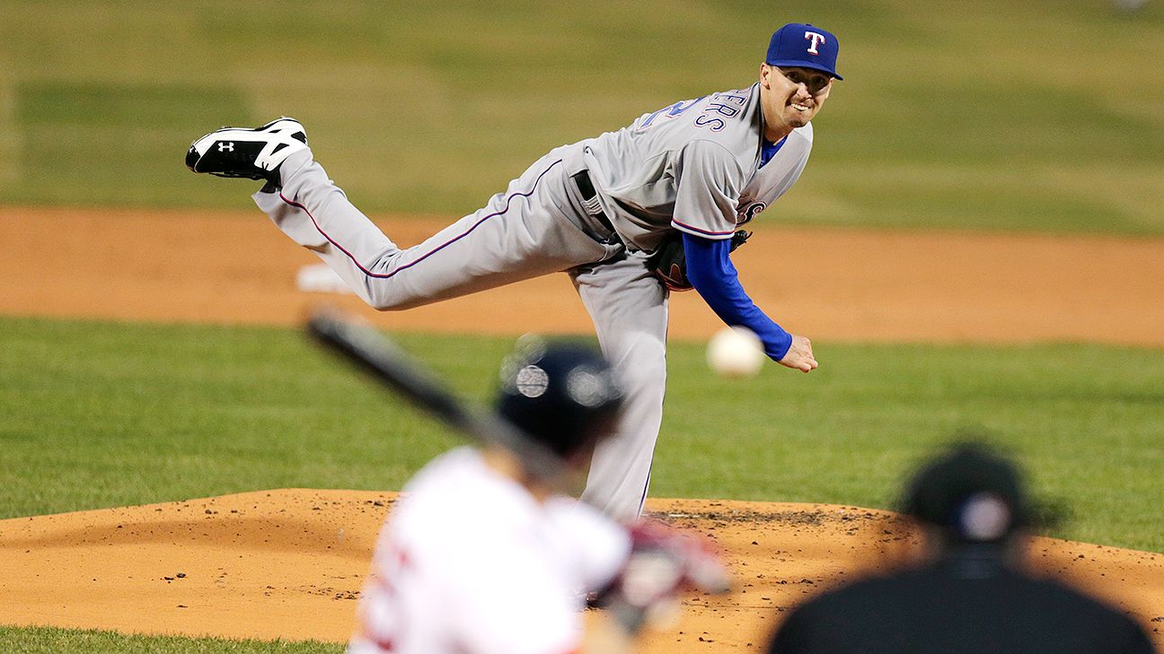 Tanner Scheppers sees progress in second start for Texas Rangers - ESPN ...