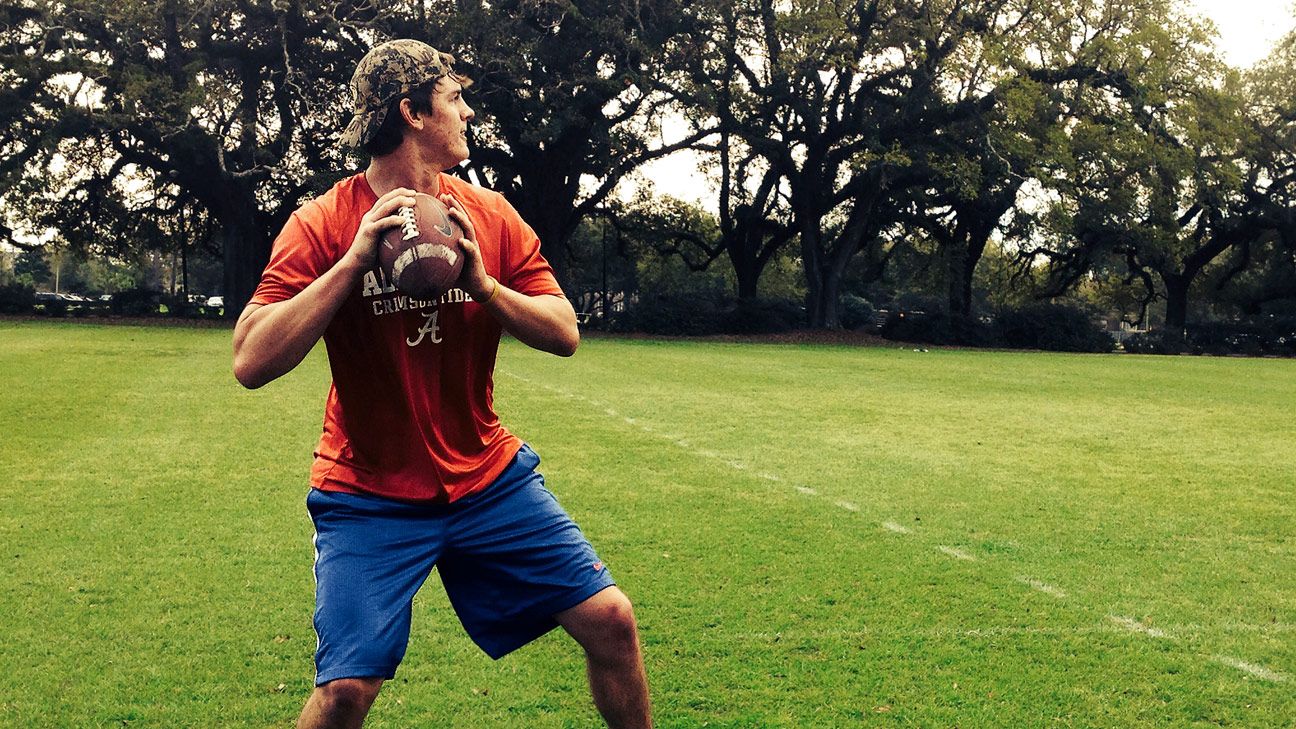 Jacob Coker working to hit the ground running before arriving at ...