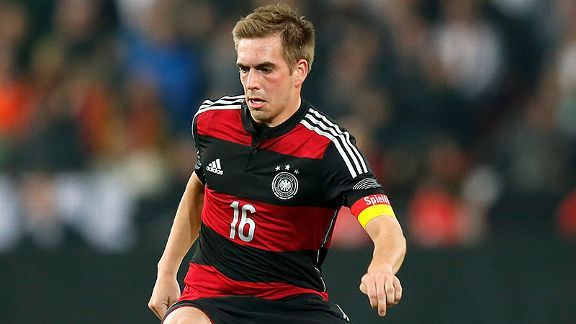 2014 World Cup - #WorldCupRank - No. 22 Philipp Lahm of Germany and ...