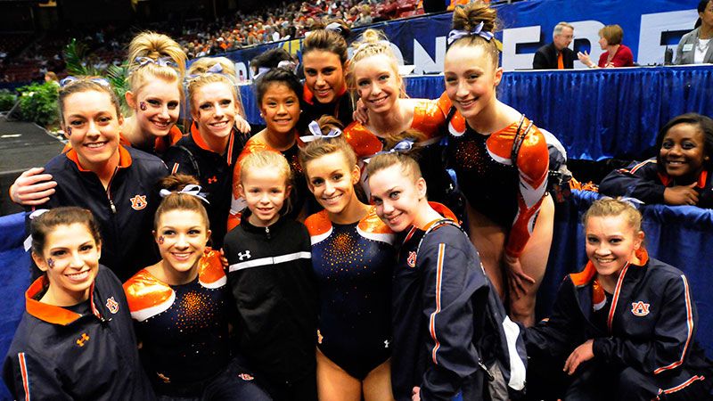 No.12 Auburn Competes in NCAA Gymnastics Regional