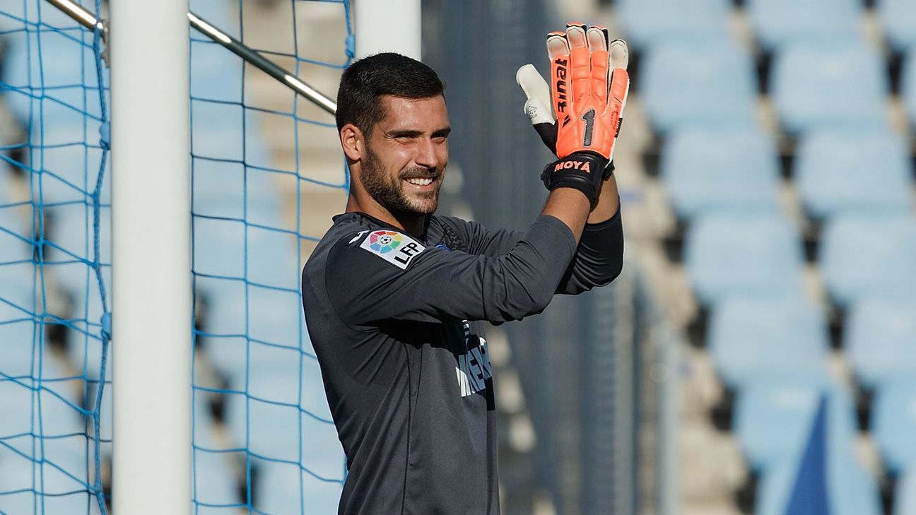 New Atletico Madrid goalkeeper Miguel Moya ready to impress after move ...