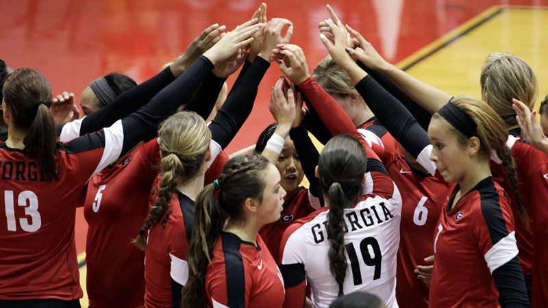Georgia Volleyball Suffers 3-0 Loss in NCAA Tournament
