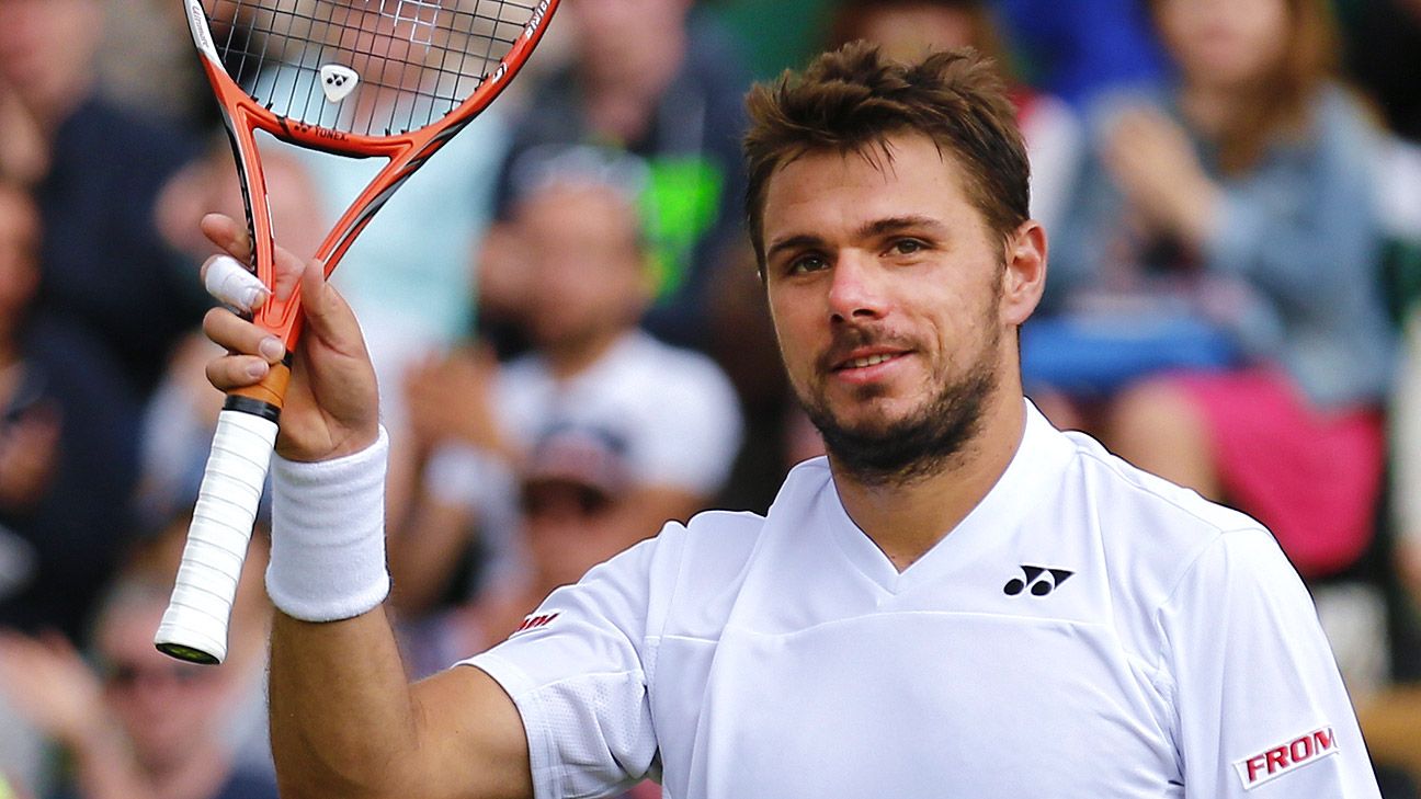Stan Wawrinka breaks racket, survives test at Dubai Championships - ESPN