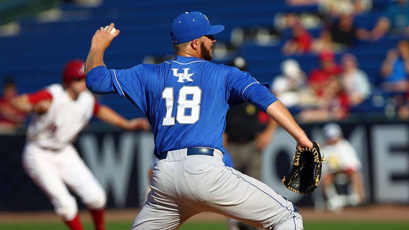 UK's AJ Reed Wins Olerud Two-Way Player of the Year Award
