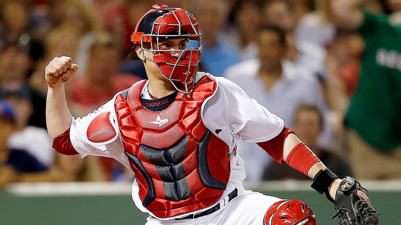 Christian Vazquez to undergo surgery to repair broken pinkie - ESPN