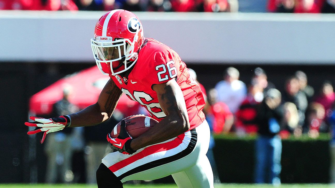 Georgia Bulldogs receiver Malcolm Mitchell again hurts knee - ESPN