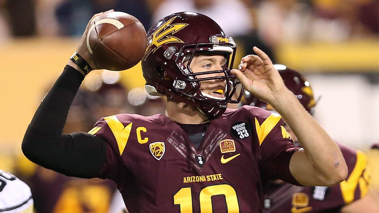 Taylor Kelly of Arizona State Sun Devils out for game against UCLA ...