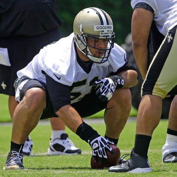 New Orleans Saints Jonathan Goodwin feels 13th camp has been his best ...