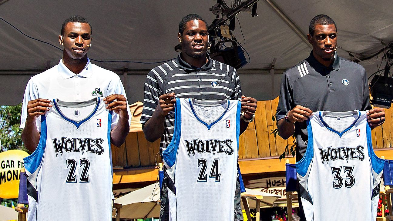 Minnesota Timberwolves introduce Andrew Wiggins, Anthony Bennett ...