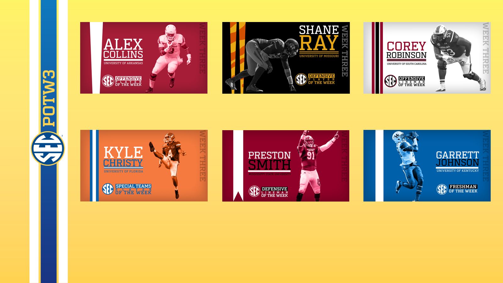 SEC Weekly Honors Announced