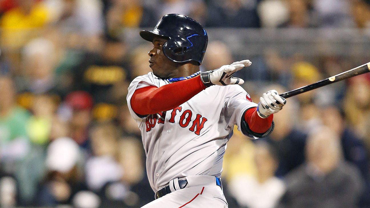 Rusney Castillo debuts for Boston Red Sox, goes 1-for-4 in loss - ESPN