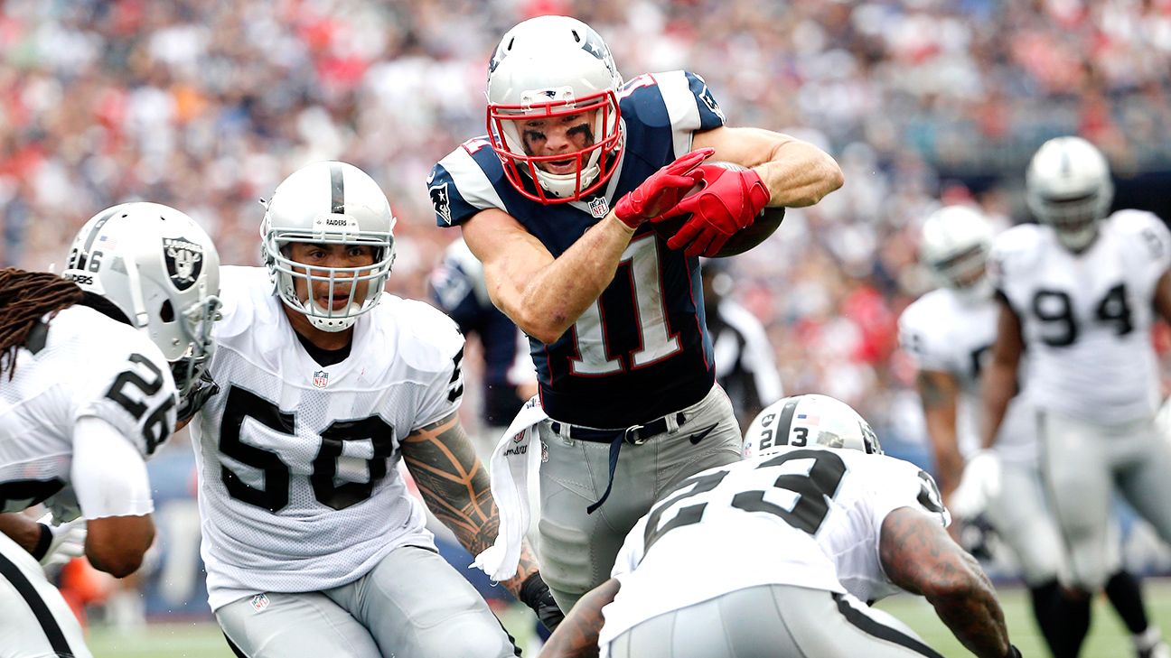 Julian Edelman of New England Patriots will not play vs. New York Jets ...