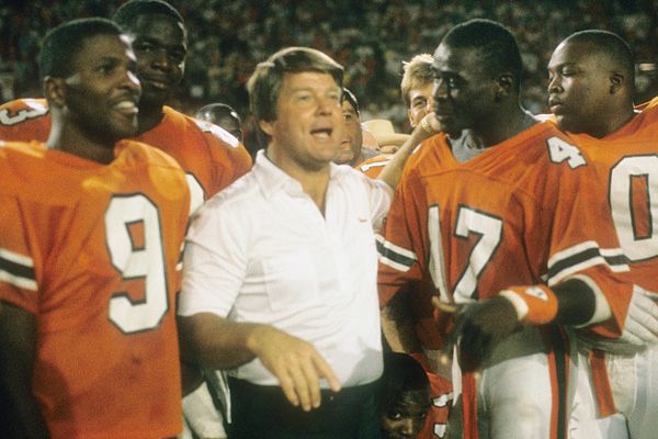 Cincinnati's Tommy Tuberville speaks on Miami Hurricanes glory years ...