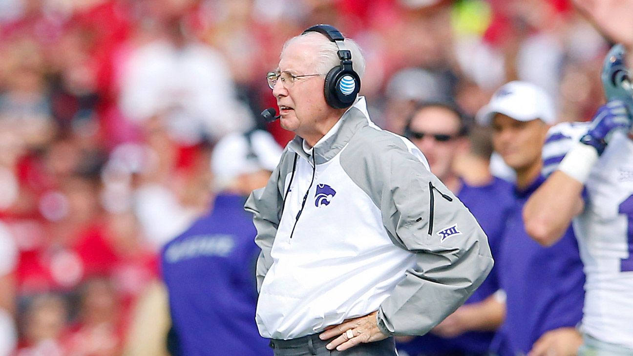 Bill Snyder of Kansas State, once retired, wants son Sean to take over ...