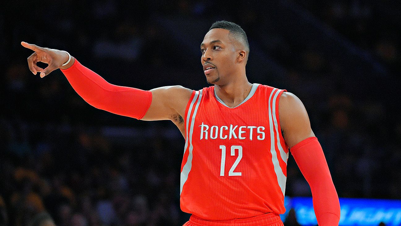 Dwight Howard of Houston Rockets has no timetable for a return after ...