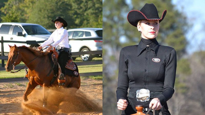Two UGA October NCEA Riders of the Month