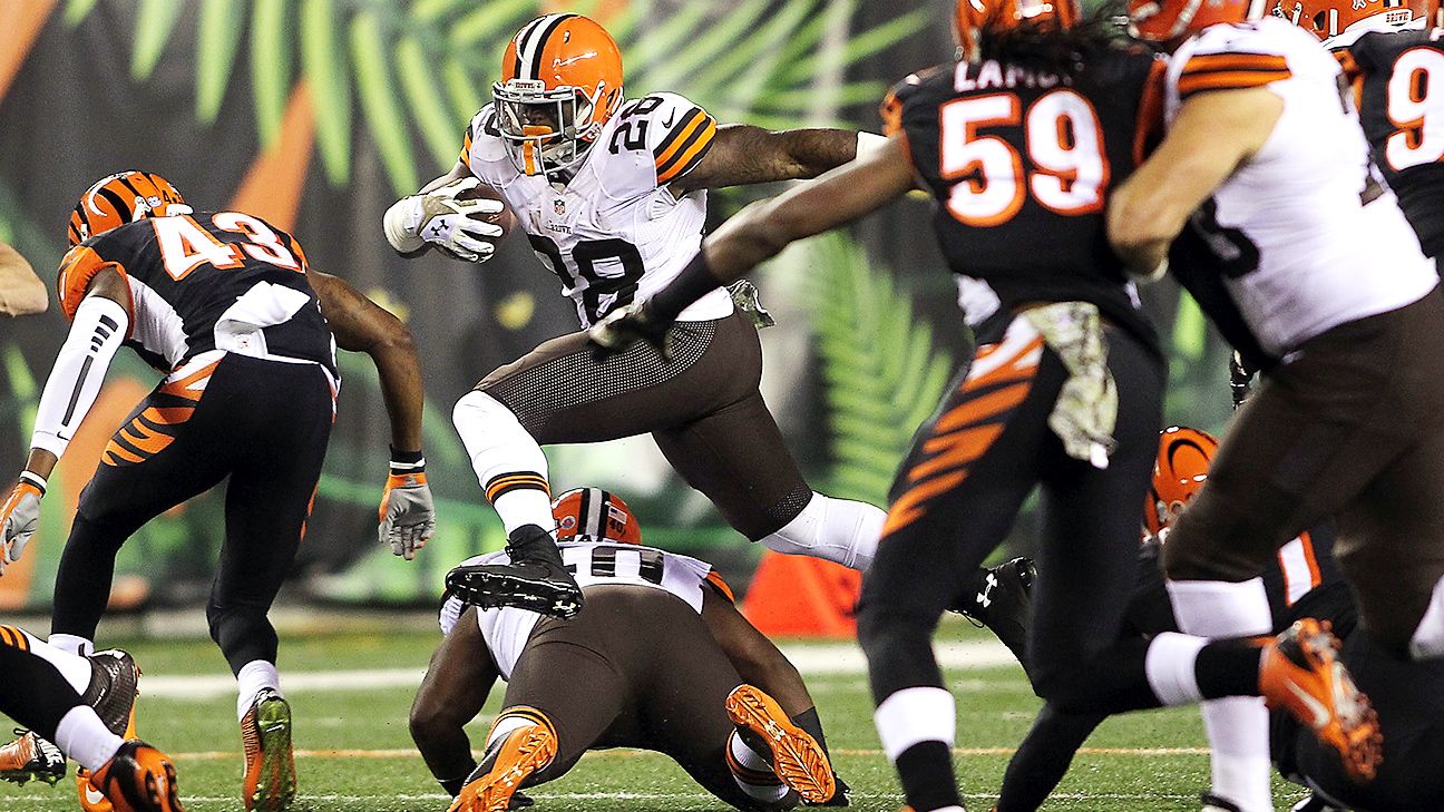 Expect Cleveland Browns' three-headed RB mashup to stay wide open ...