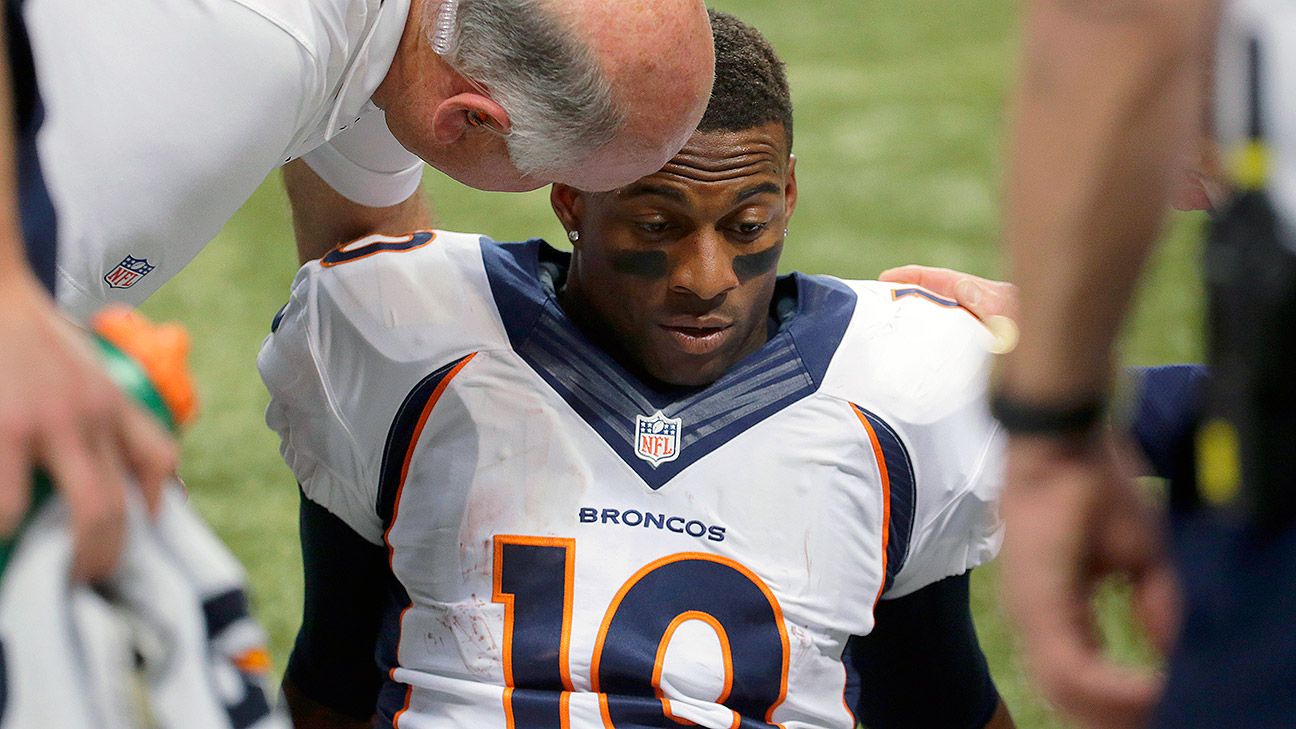 Emmanuel Sanders of Denver Broncos says hit was legal, ready to play - ESPN
