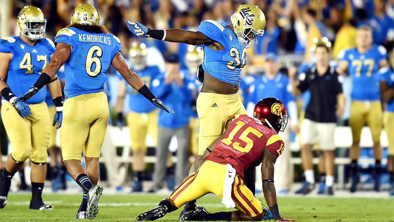 UCLA Bruins re-enter the national spotlight with win over USC Trojans ...