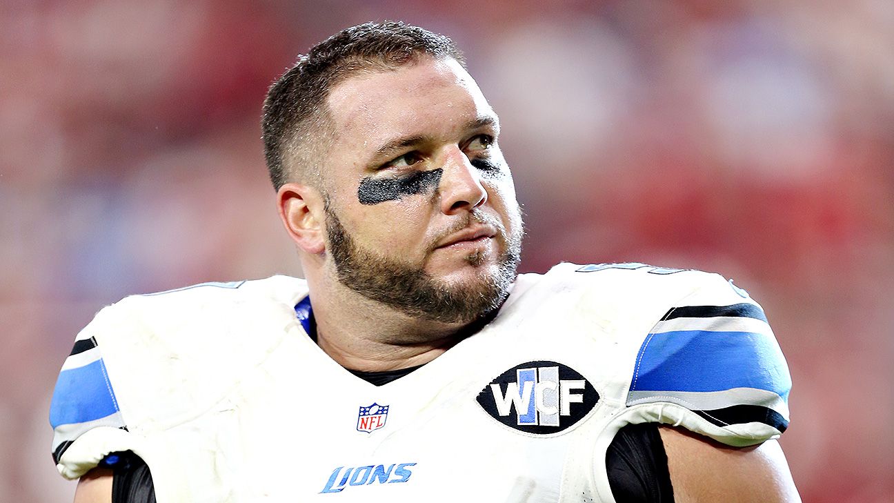 Detroit Lions moving on from veteran center Dominic Raiola - ESPN