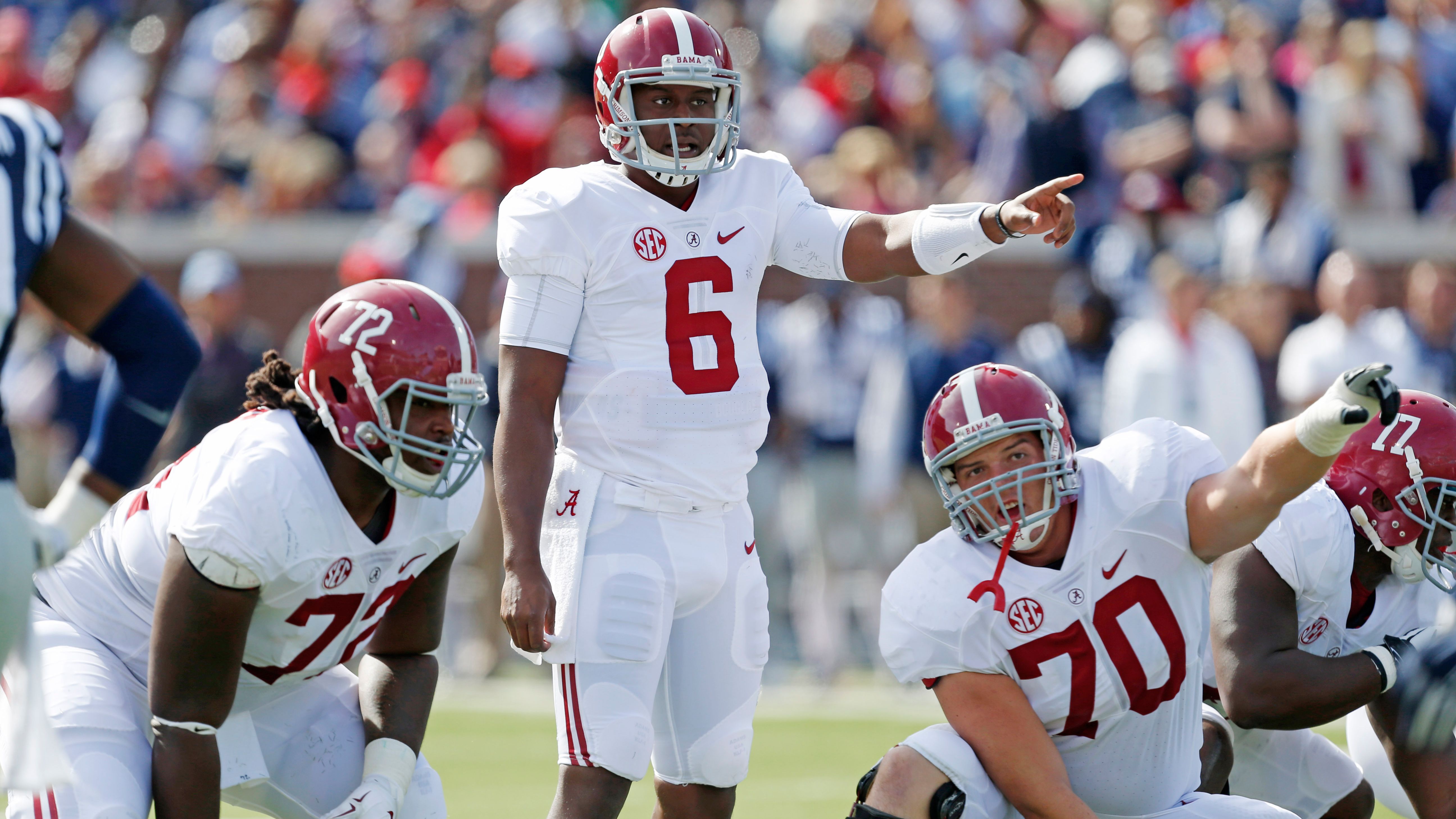 In driver's seat, Alabama is No. 1