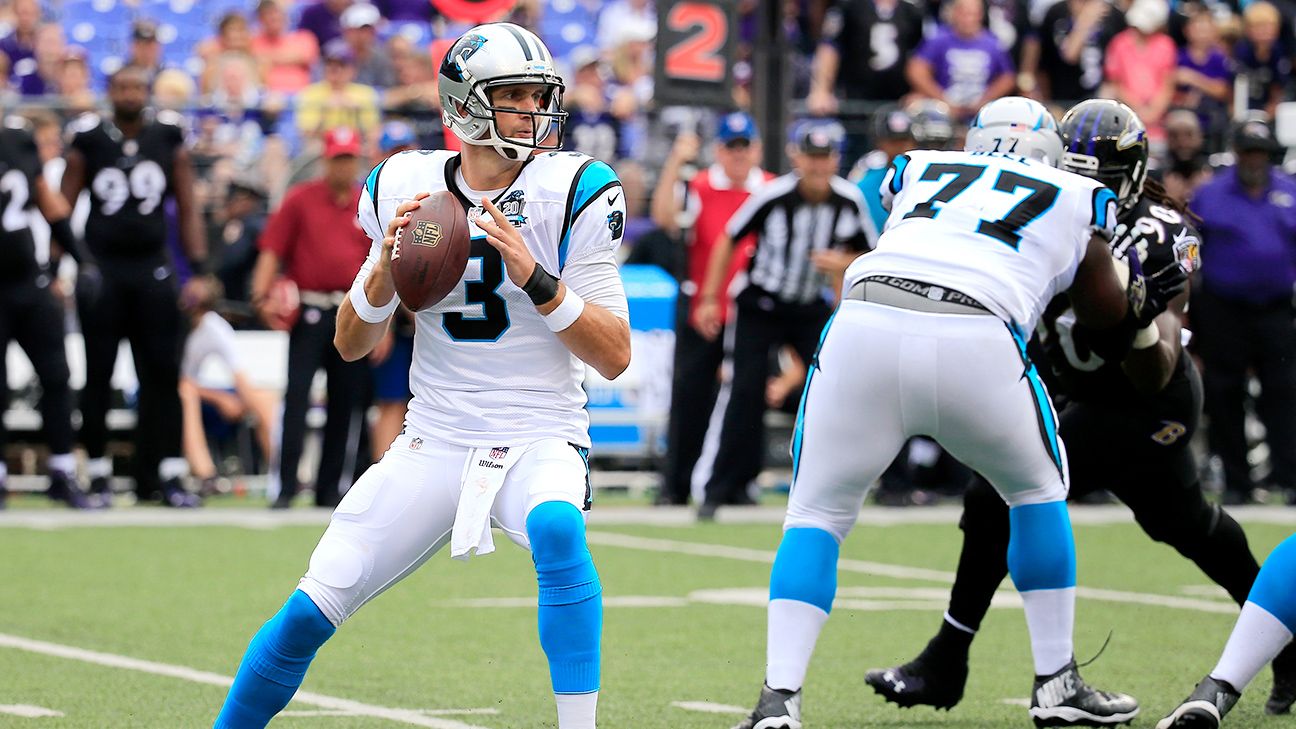 Derek Anderson will start at QB for Carolina Panthers on Sunday in ...