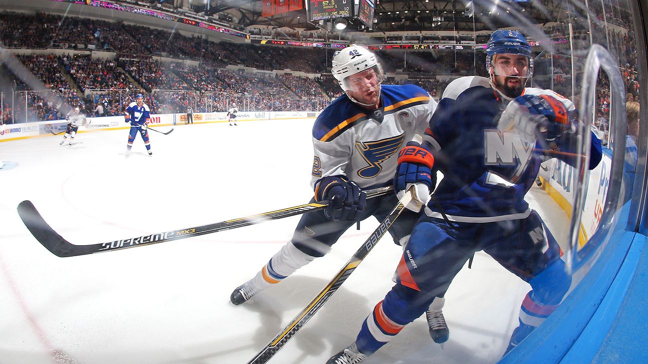 David Backes tops physical effectiveness rankings - NHL - ESPN