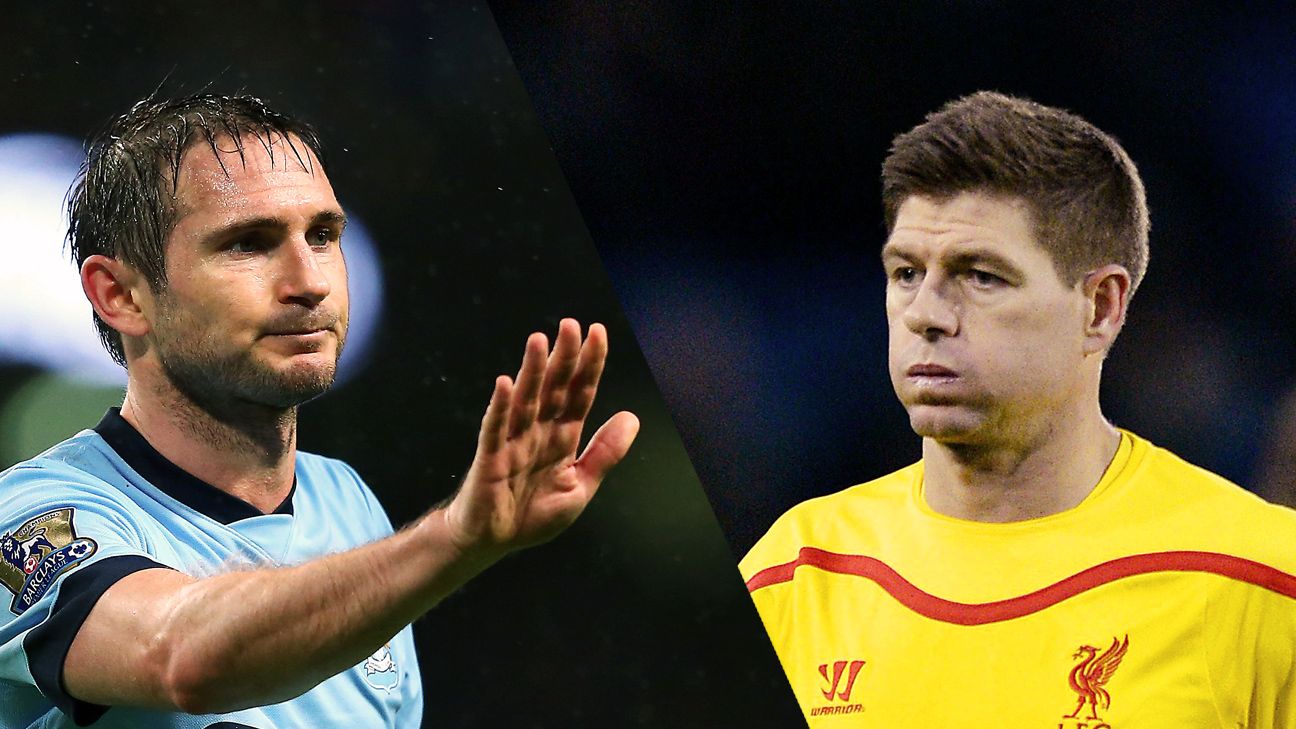 Frank Lampard names Steven Gerrard as best midfielder he faced - ESPN