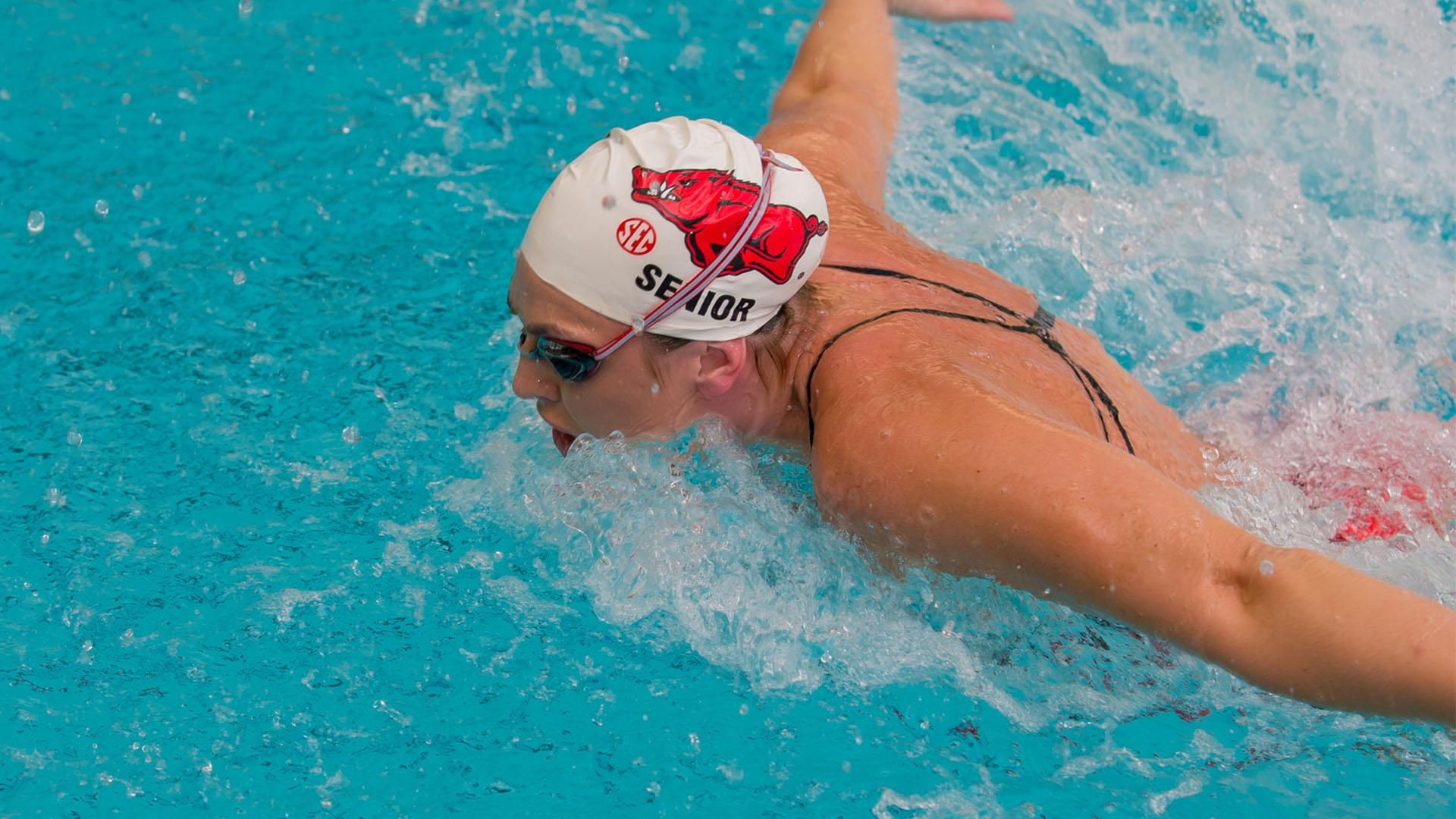 Razorbacks swim past Commodores