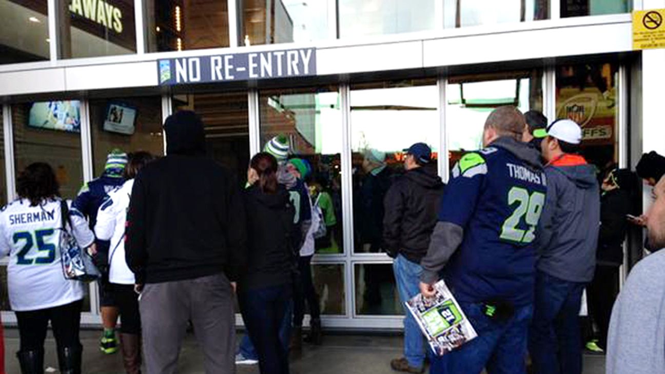 Some Seattle Seahawks fans leave NFC Championship Game early, can't get ...