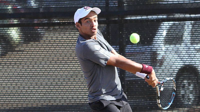 No. 23 MSU men's tennis dominates in doubleheader